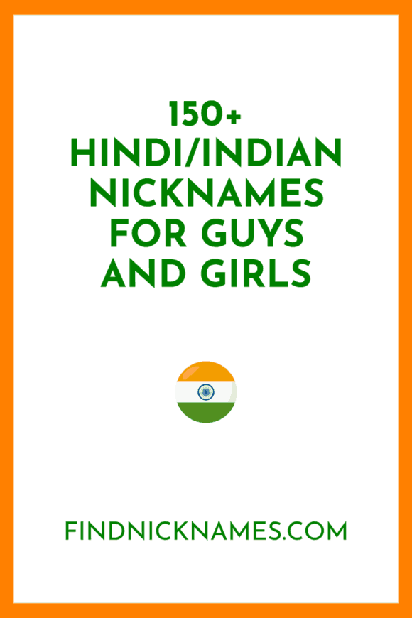 154 Hindi/Indian Nicknames For Guys and Girls — Find Nicknames