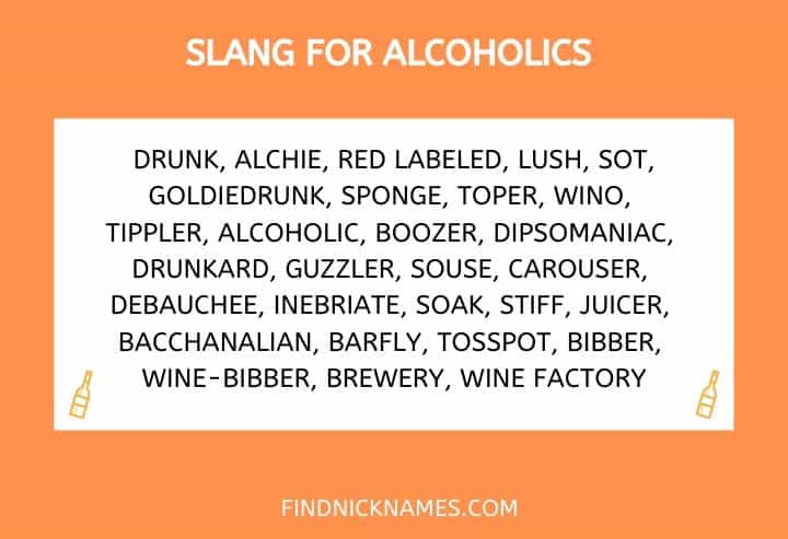 400+ Nicknames, Names, and Slang for Alcohol — Find Nicknames