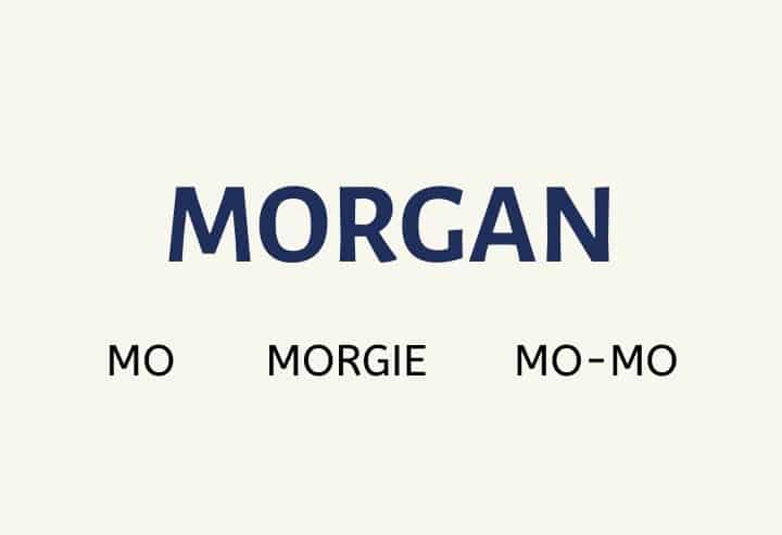 30+ Popular Nicknames for Morgan — Find Nicknames