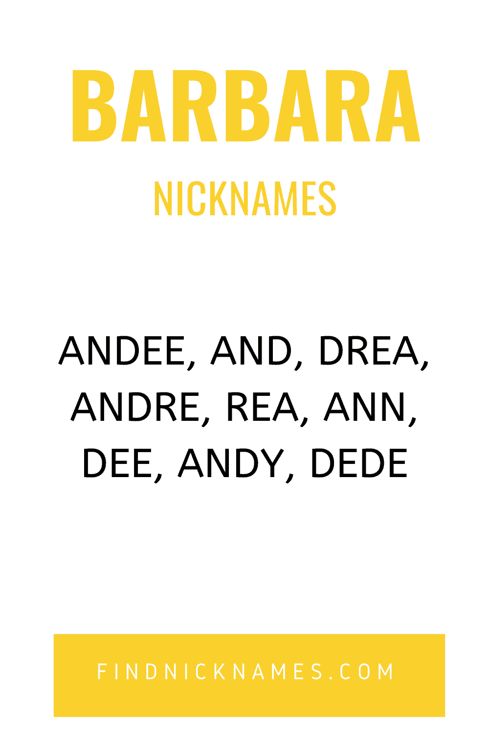 20+ Creative Nicknames for Barbara — Find Nicknames