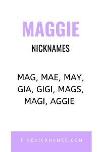 40+ Creative Nicknames for Maggie — Find Nicknames