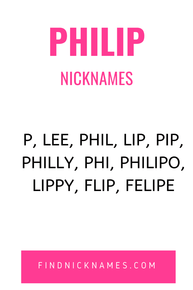 30+ Creative Nicknames for Philip — Find Nicknames