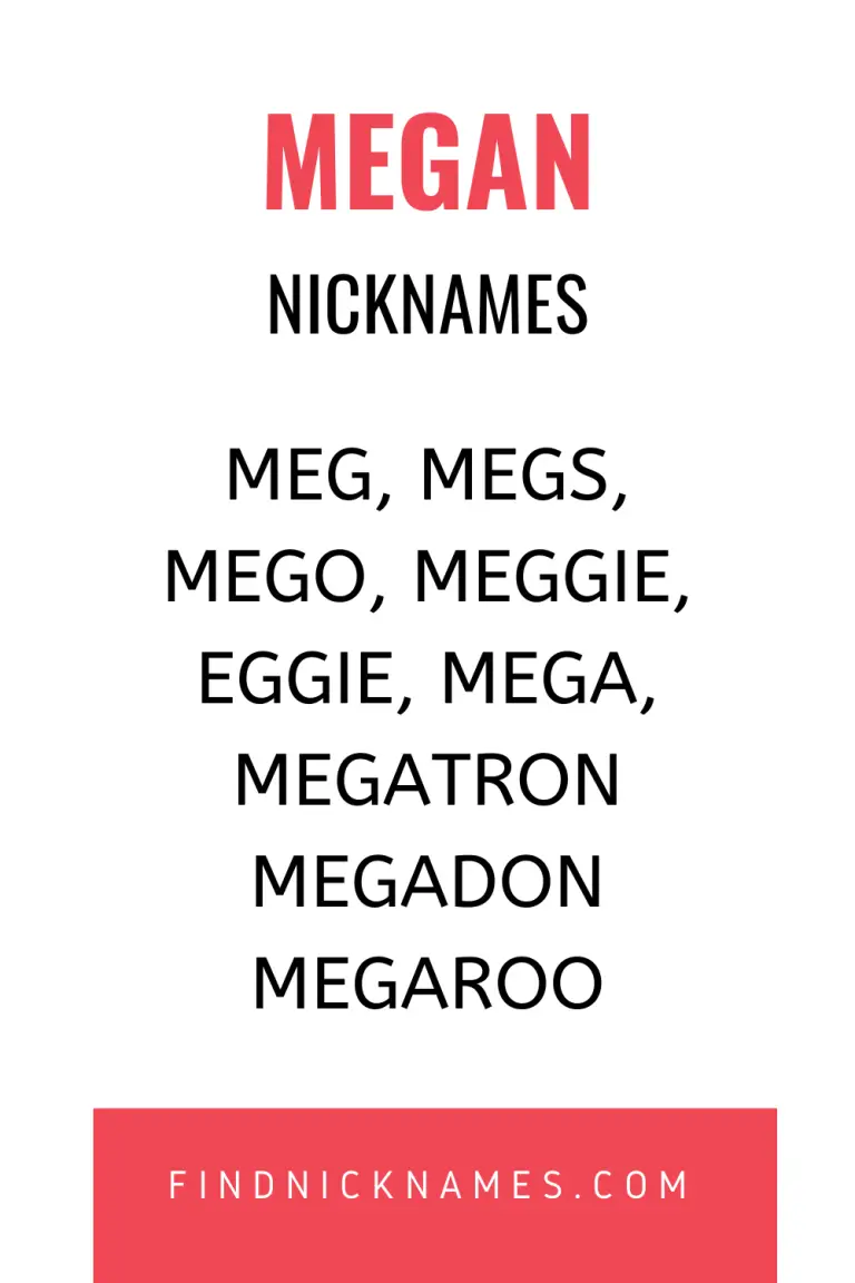 160+ Super Beautiful Nicknames for Megan — Find Nicknames